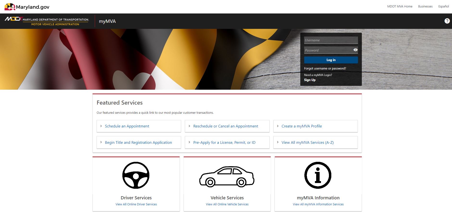 Website - American Association of Motor Vehicle Administrators - AAMVA