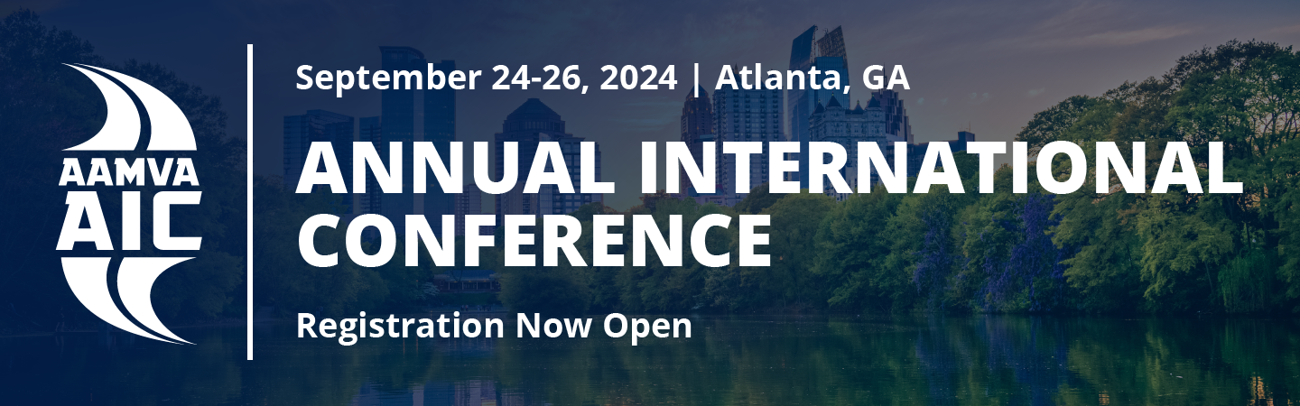 Annual International Conference (AIC) - American Association of Motor ... Annual International Conference (AIC) - American Association of Motor ...